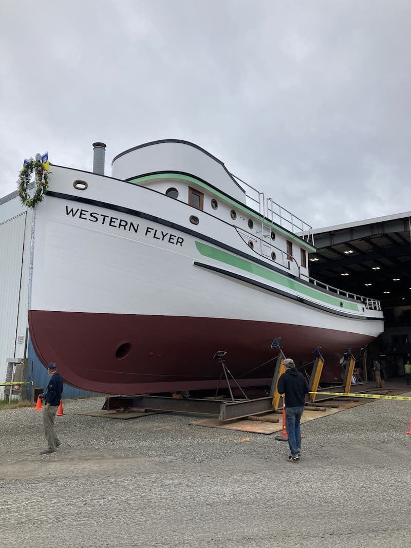 The Western Flyer Returns to the Sea! – Western Flyer Foundation